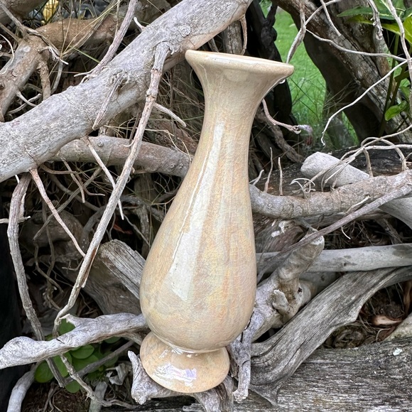 Tūtū Mama | Art | 83 Vintage Iridescent Handmade On Maui Ceramic Vase ...
